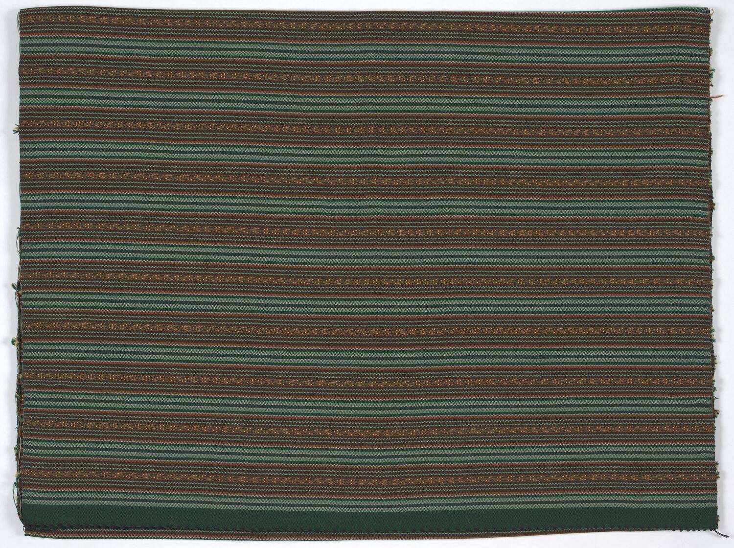 Fabric - Anna Apinis, Latvian, Dignaja Region, Green Stripe, Sydney ...