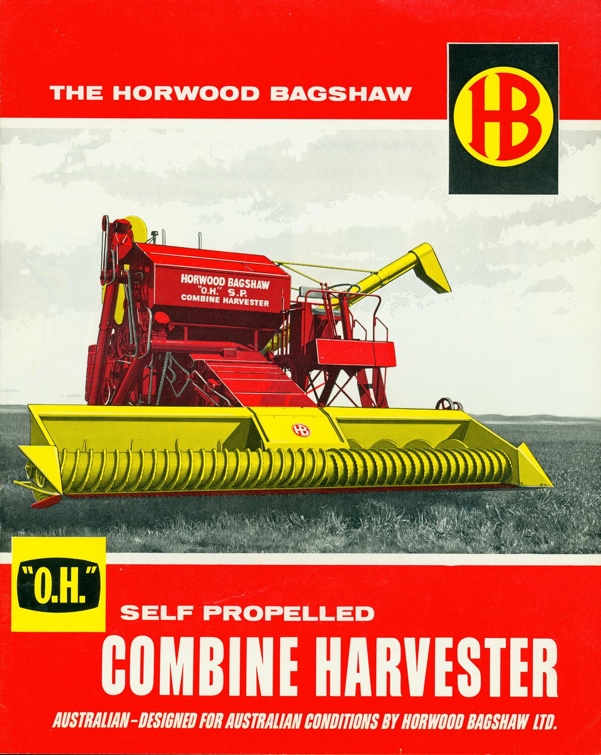 Descriptive Leaflet - Horwood Bagshaw, Self-Propelled O.H Combine ...