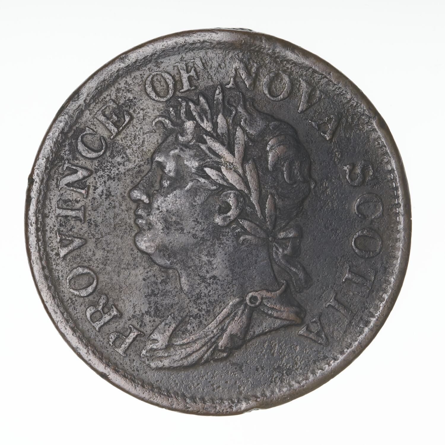 Coin - 1 Penny, Nova Scotia, Canada, 1824
