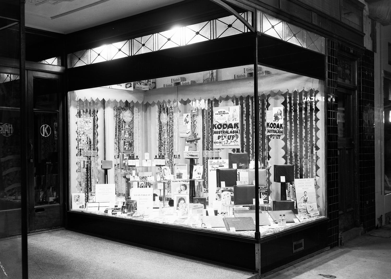 Negative - Kodak, Shop Front Window Display, Cairns, Queensland, circa ...