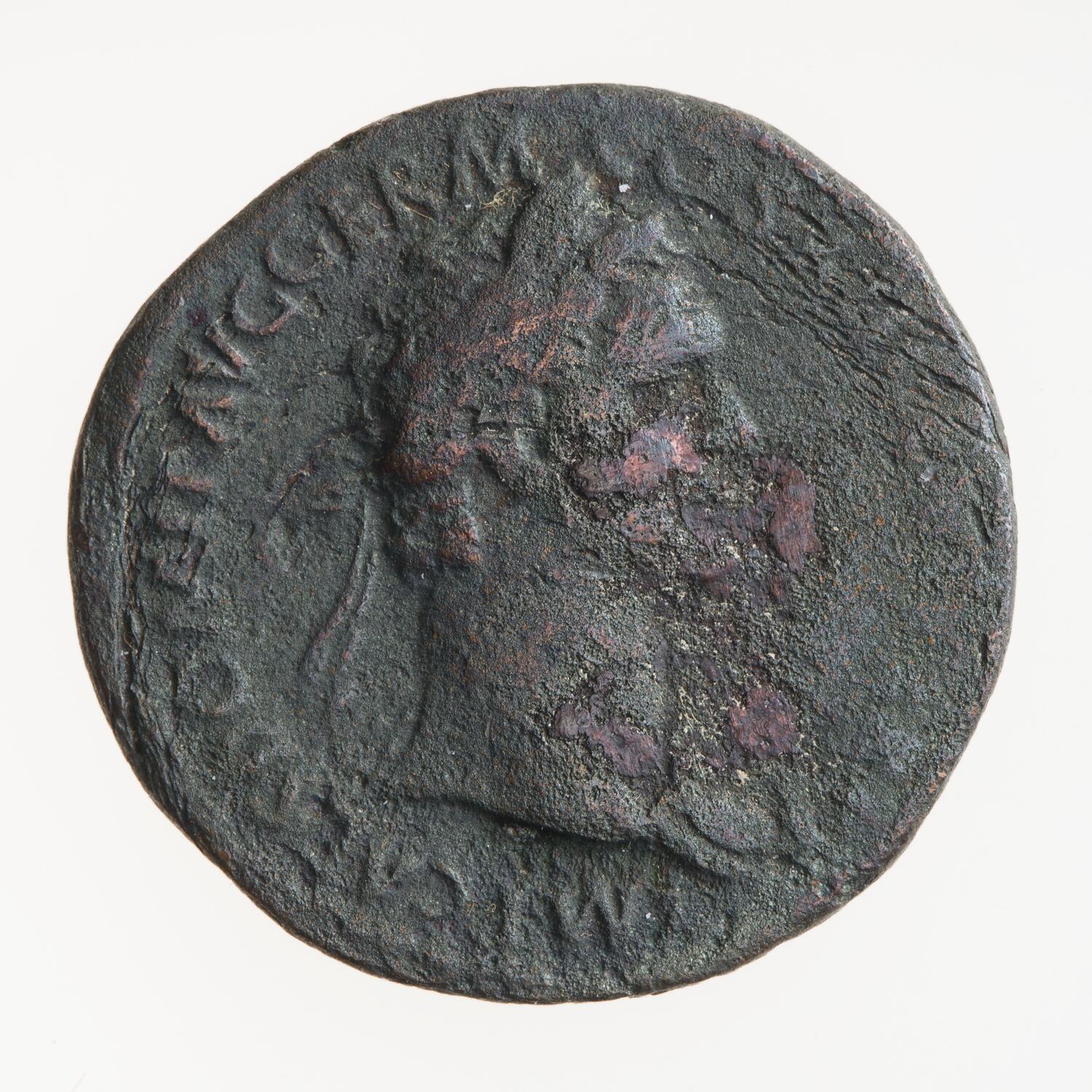 Coin - As, Emperor Domitian, Ancient Roman Empire, 87 AD