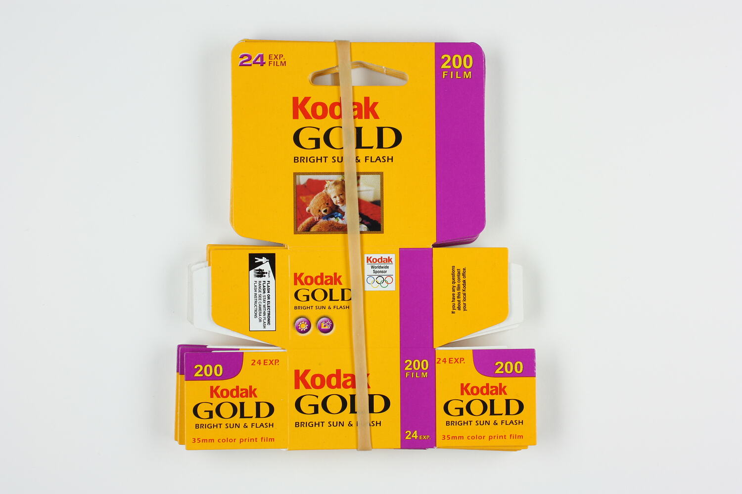 Boxes - Kodak Australasia Pty Ltd, 10 x 'Kodak Gold Bright Sun & Flash ...