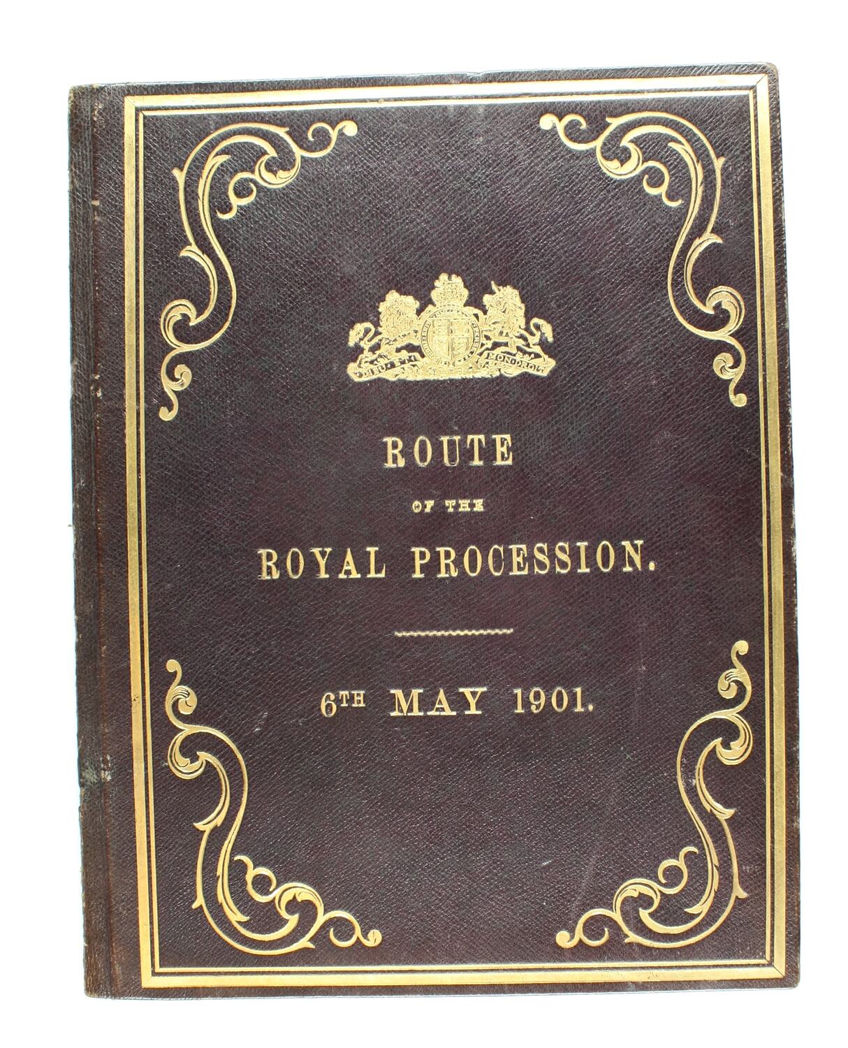 Presentation Album - Sir John Charles Hoad, 'Route of the Royal ...