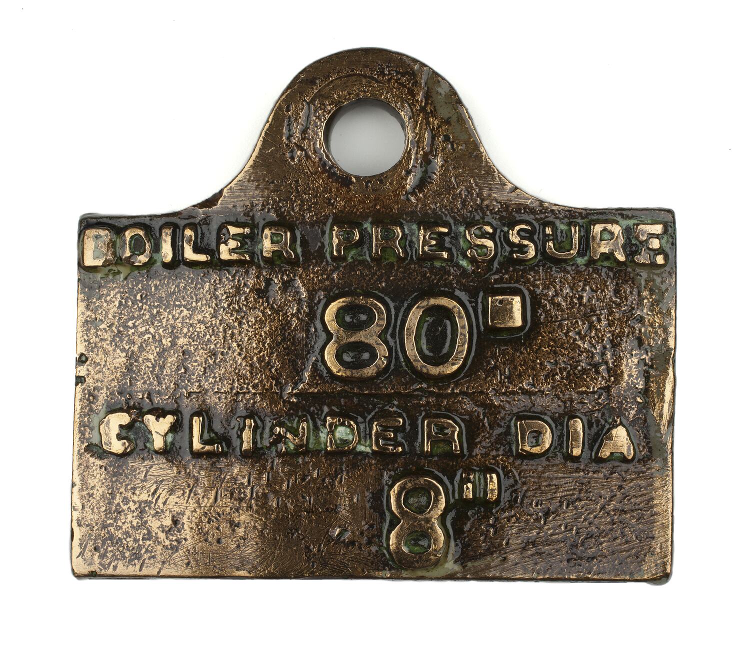 Locomotive Boiler Plate - Victorian Railways