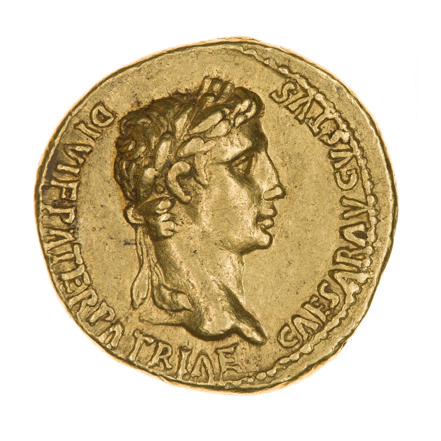 Coin - Aureus, Emperor Augustus, Ancient Roman Empire, 4 BC-2 AD