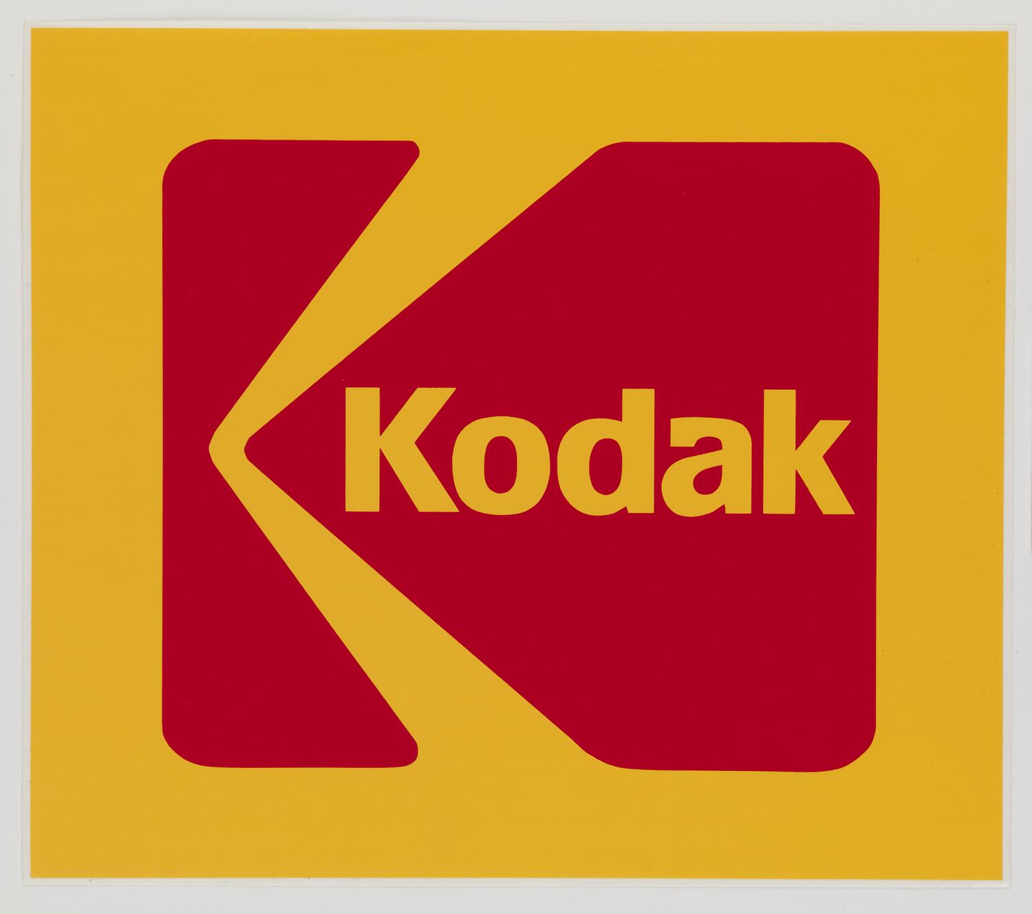 Sticker - 'Kodak', circa 1965-1985