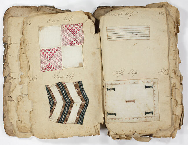 Needlework Specimen Book - Anne Trotter, Collon, County Louth, Ireland ...