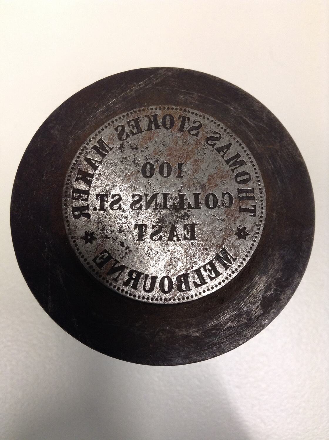 Token Die - 1 Penny, Thomas Stokes, Diesinker, Token Maker & Medallist ...