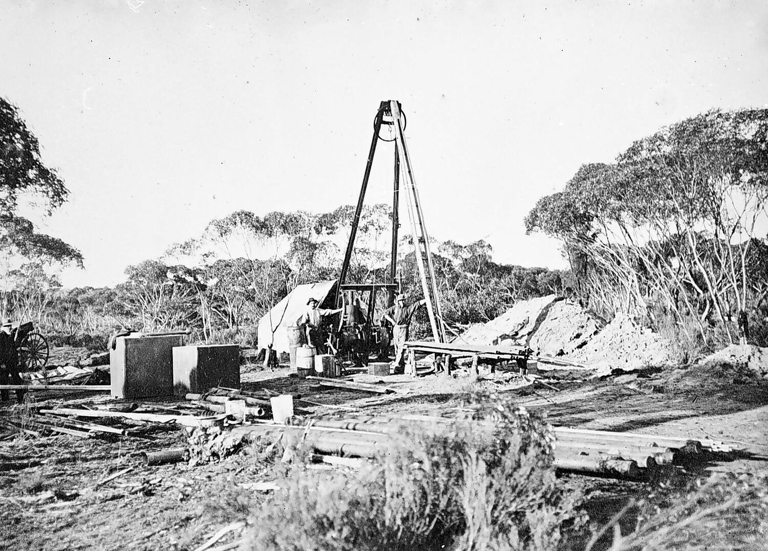 Negative - Underbool, Victoria, 1910