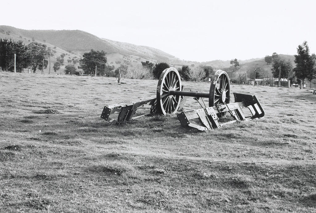 Photograph - Remains of a Hobsons Bay Railway Co. Steam Locomotive at ...