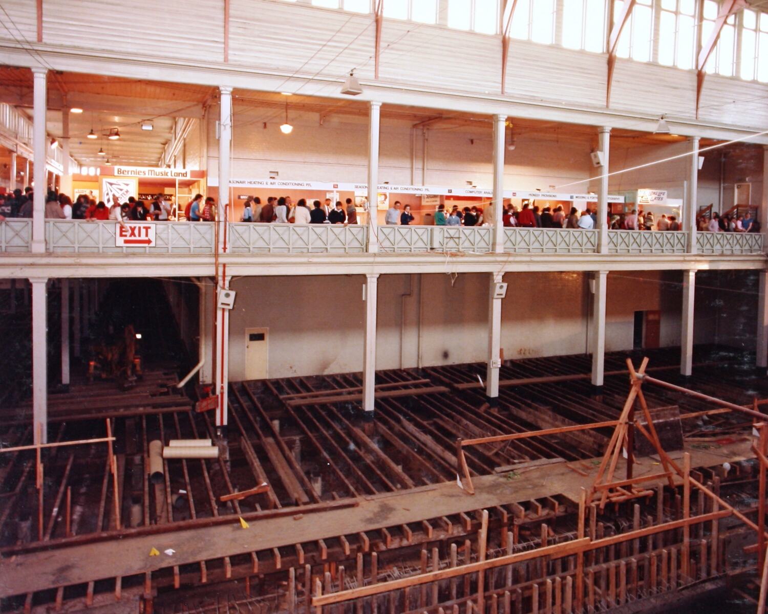 Photograph - Programme '84, Timber Floor Replacement in the Great Hall ...