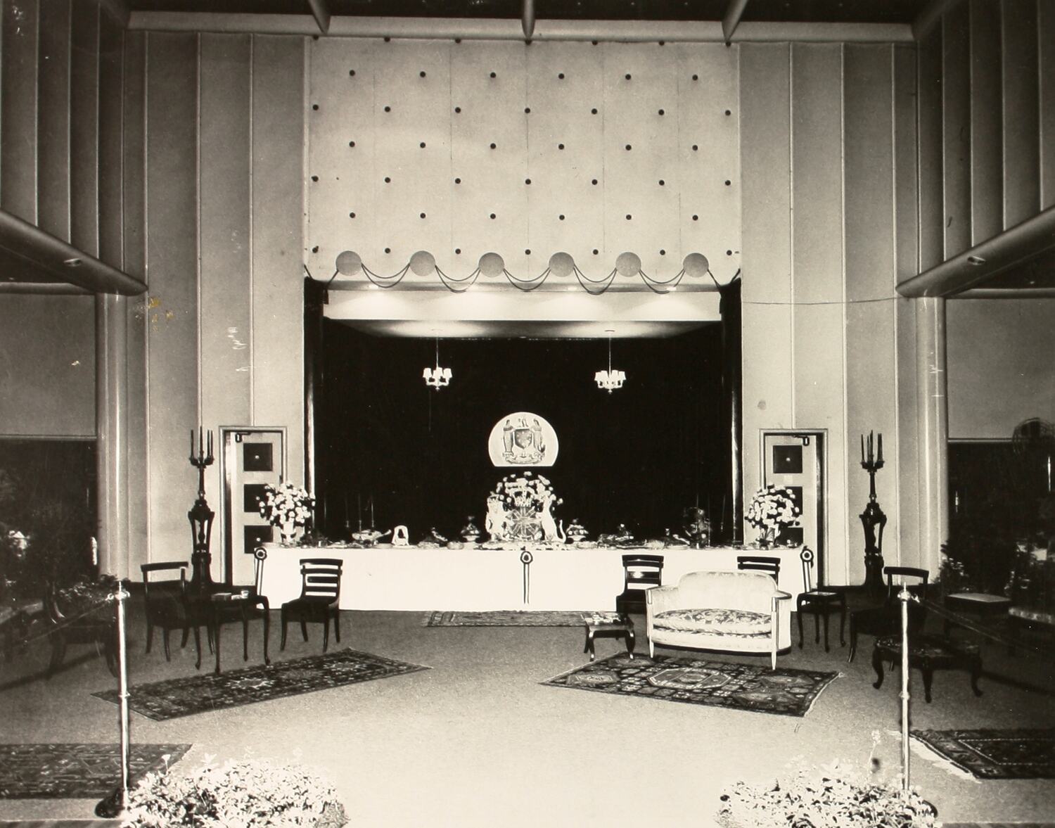 Photograph - Royal Lounge during the Royal Visit, Royale Ballroom ...
