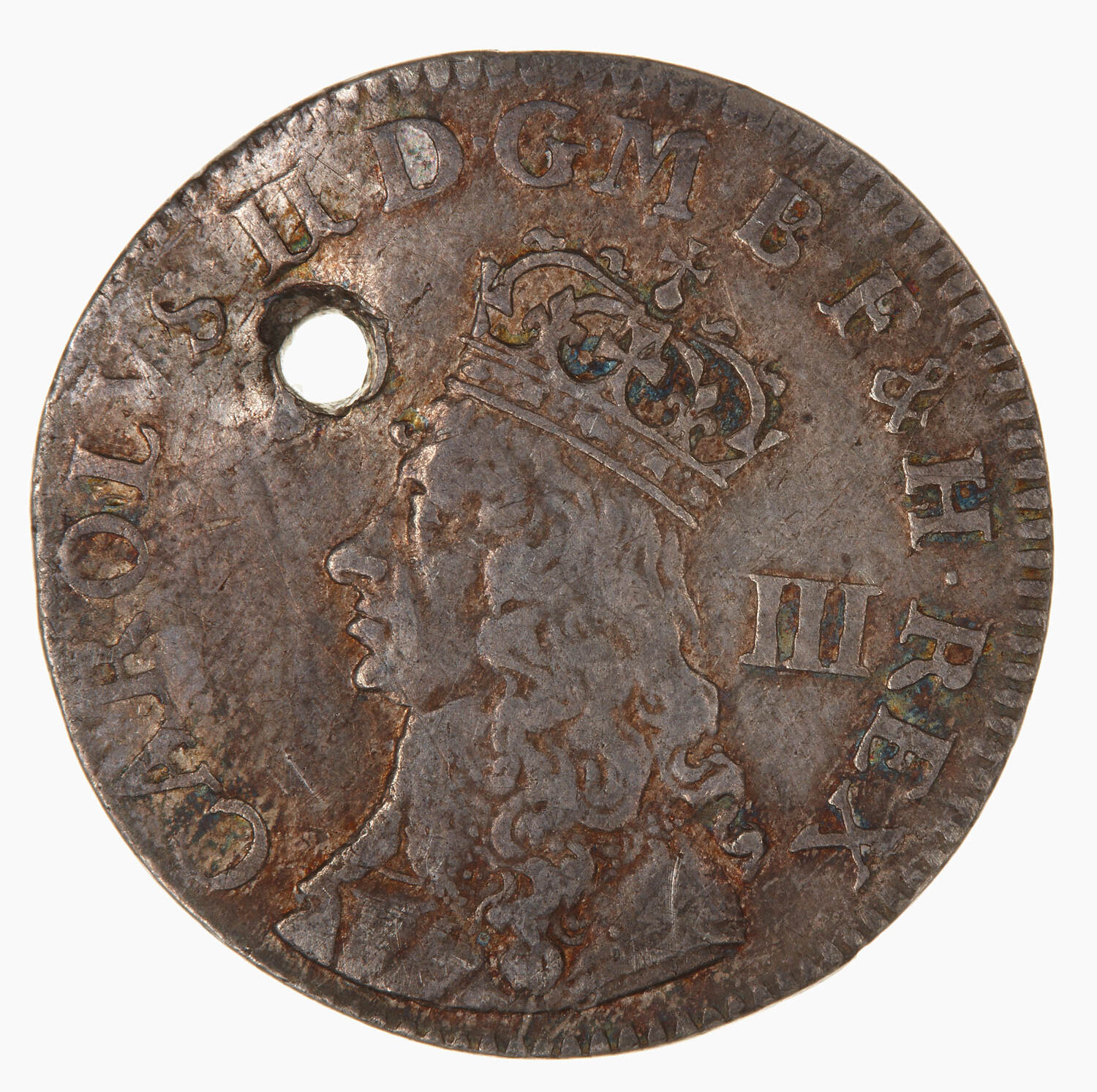 Coin - Threepence, Charles II, Great Britain, 1660-1669