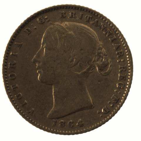 Coin - Half Sovereign, Australia, 1864