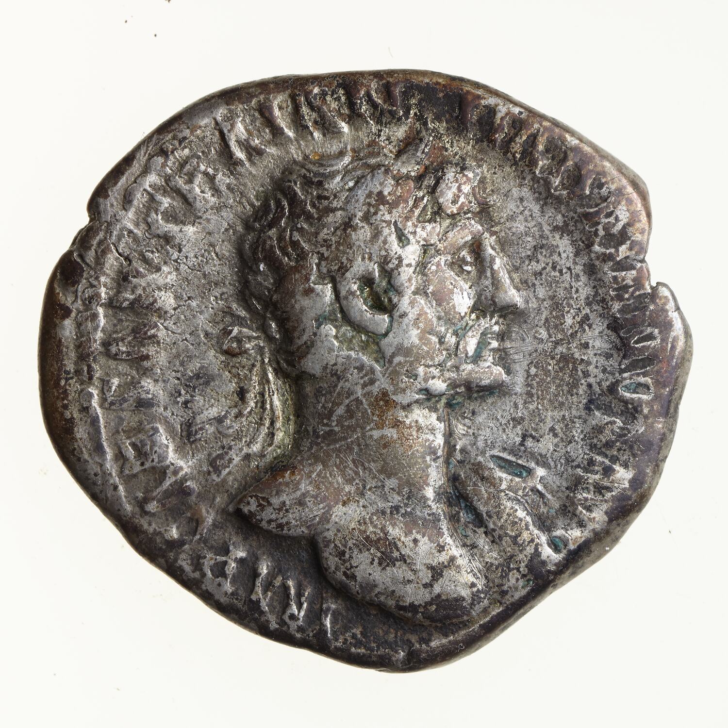 Coin - Denarius, Emperor Hadrian, Ancient Roman Empire, 119-122 AD