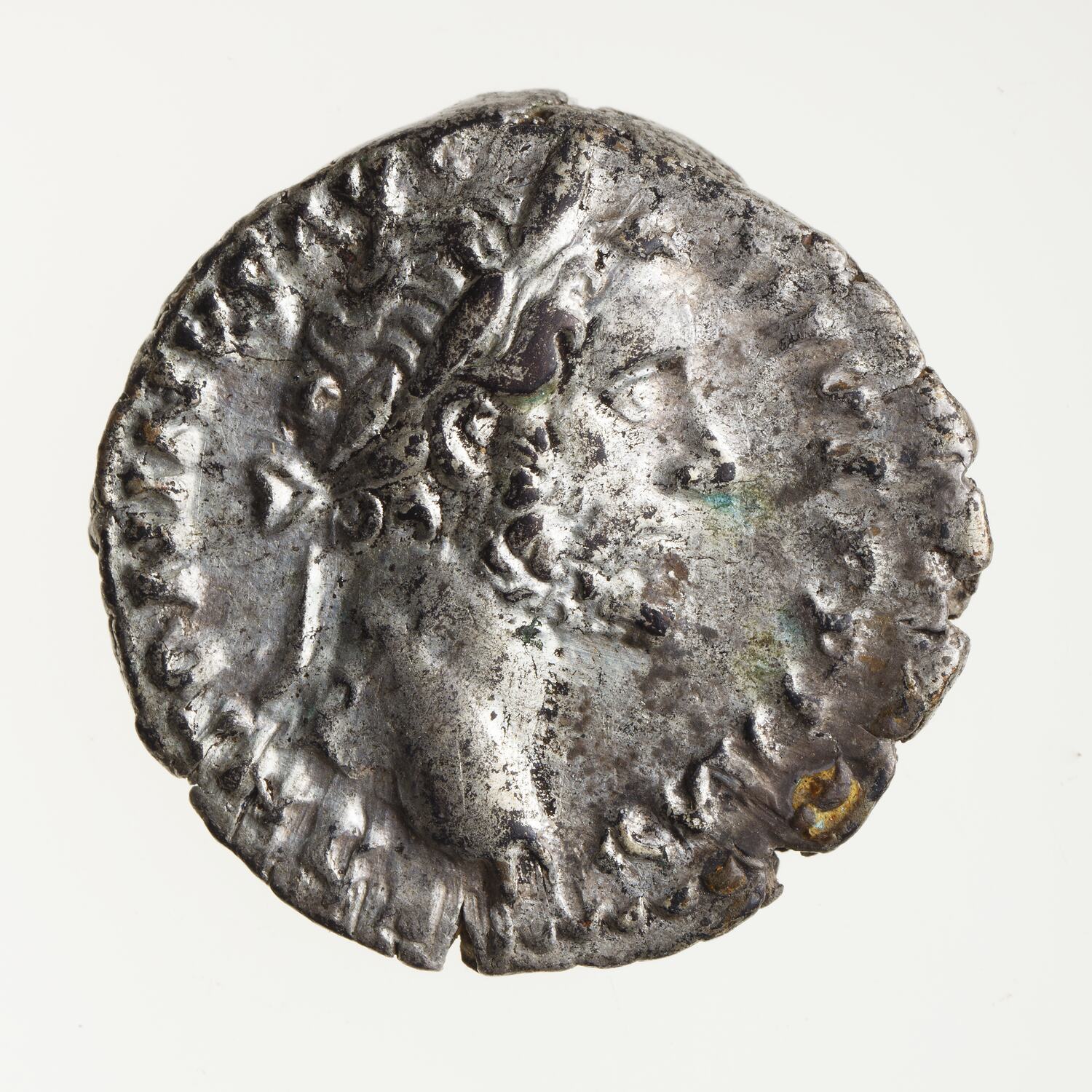 Coin - Denarius, Emperor Antoninus Pius, Ancient Roman Empire, 156-157 AD