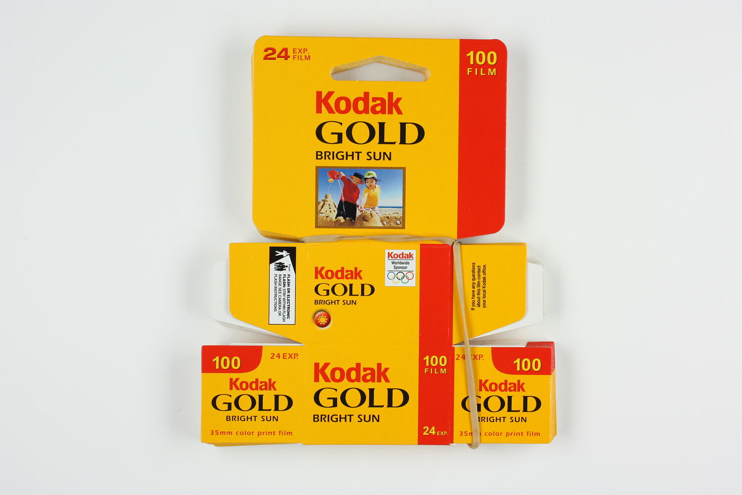 Boxes - Kodak Australasia Pty Ltd, 10 x 'Kodak Gold Bright Sun' Film ...