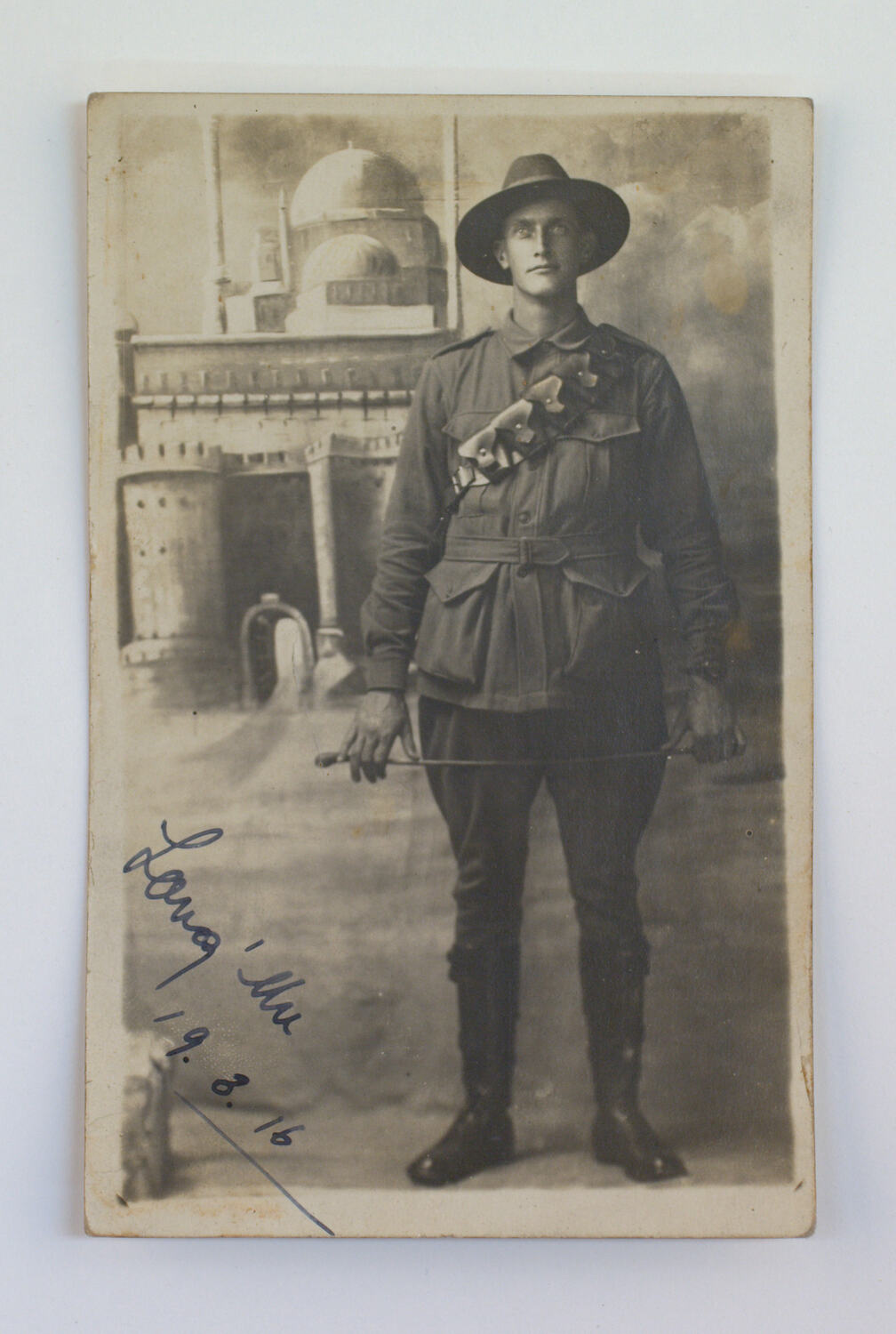 Postcard - Australian Serviceman, Artillery, 1st AIF, World War I, 19 ...