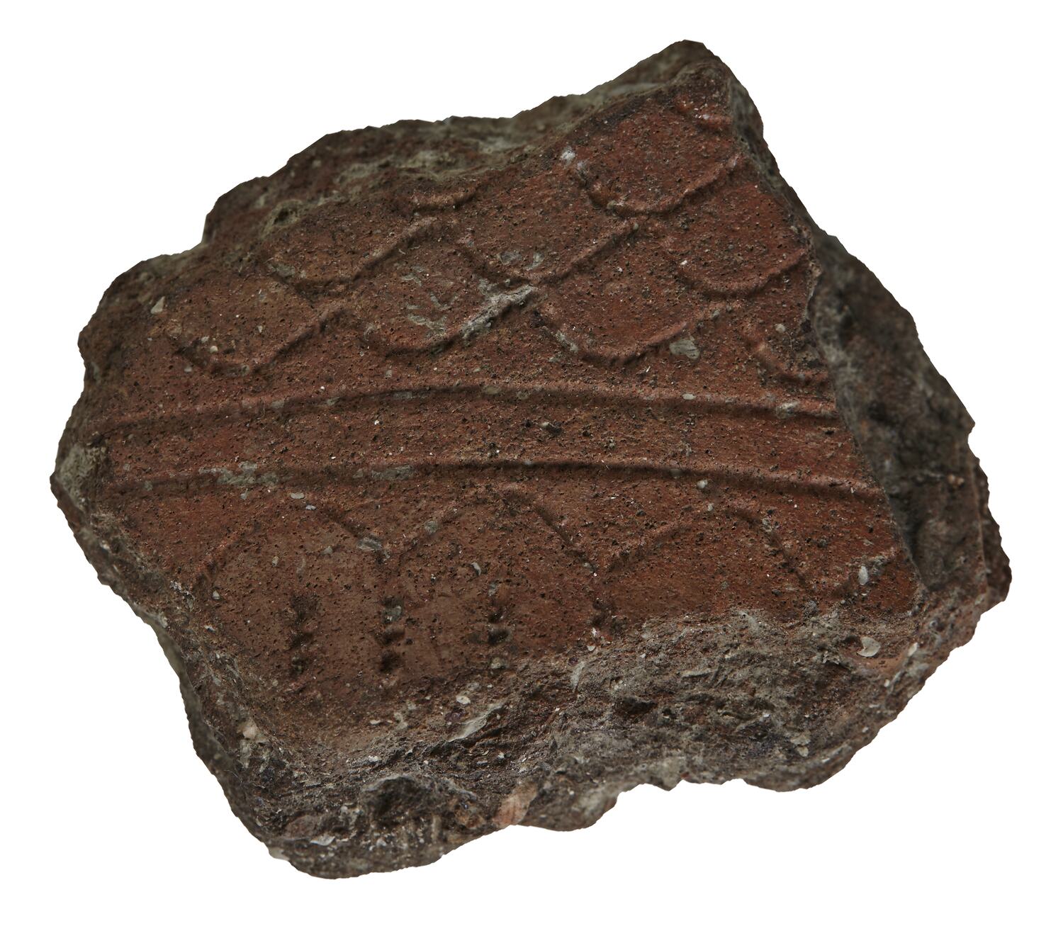 Potsherd. Watom Island, East New Britain, Papua New Guinea. c. 2850 to ...