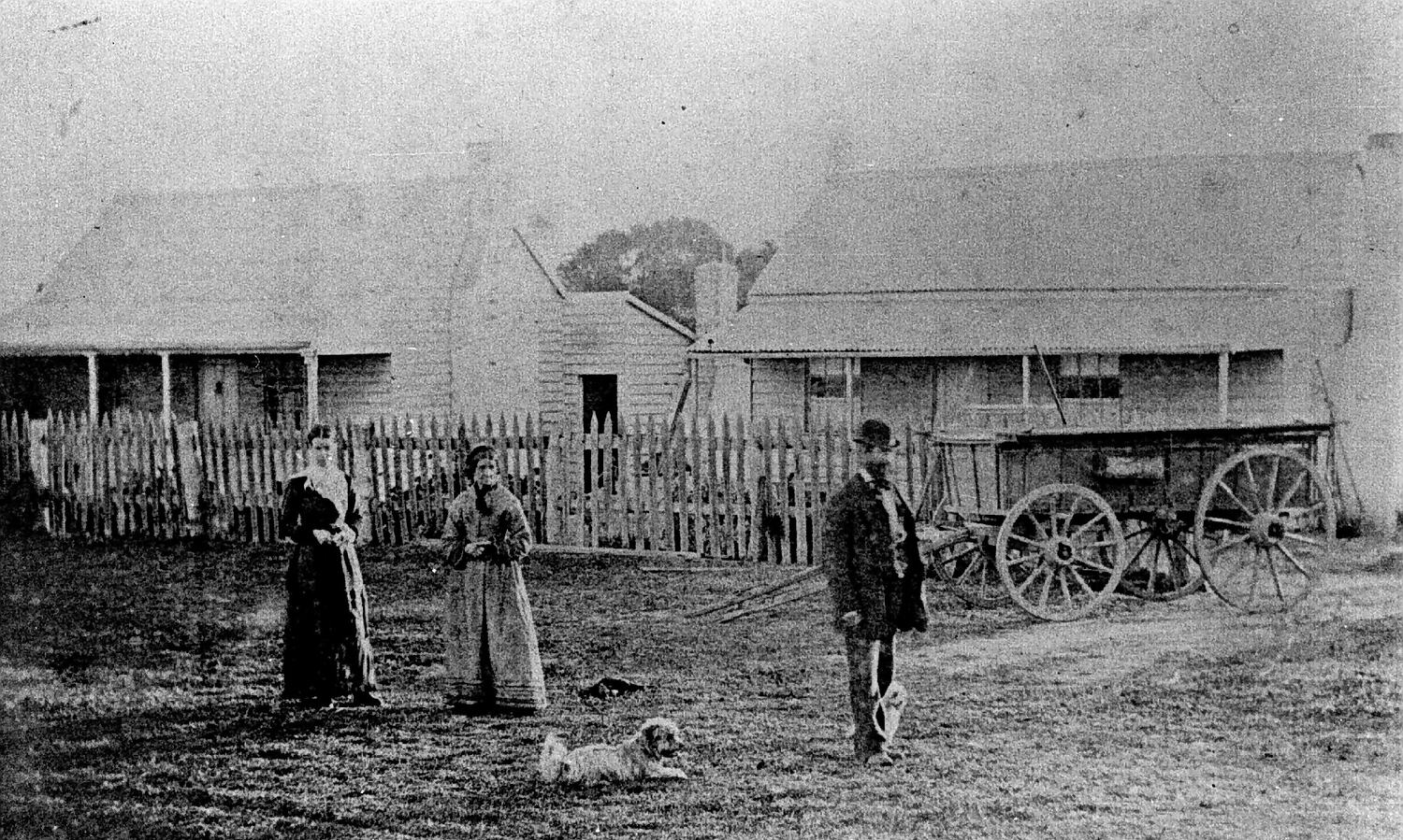 Negative - Scarsdale, Victoria, circa 1880