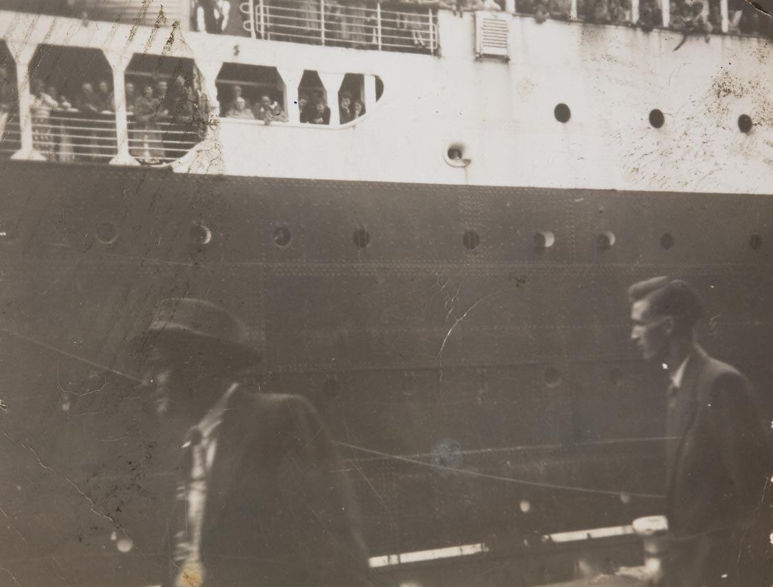 Digital Photograph - View of the White Star Liner MV 'Georgic ...