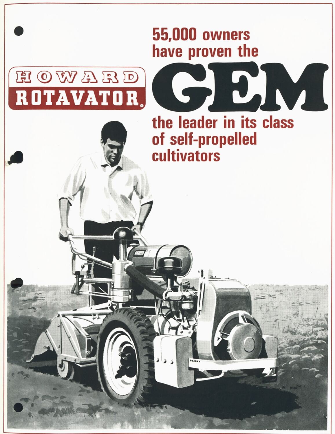 Descriptive Leaflet - Howard, Gem Cultivator, Northmead, New South ...