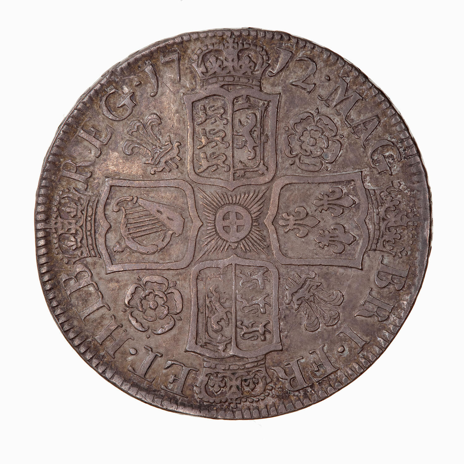 Coin - Halfcrown, Queen Anne, Great Britain, 1712
