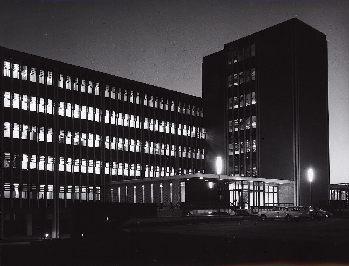 Photograph - Kodak Australasia Pty Ltd, Exterior Front View at Night of ...