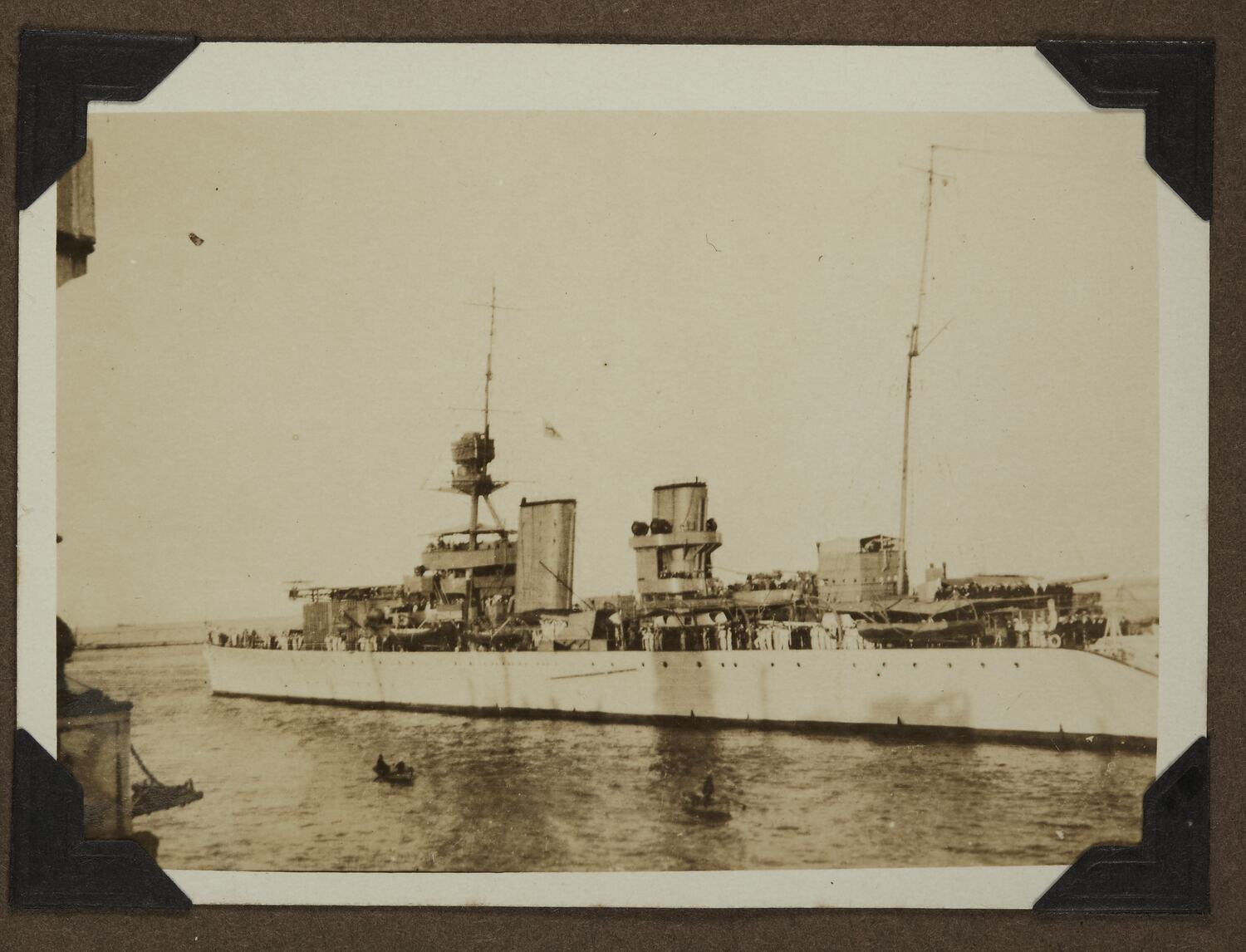 Photograph - Passenger Ship at Sea, 1928