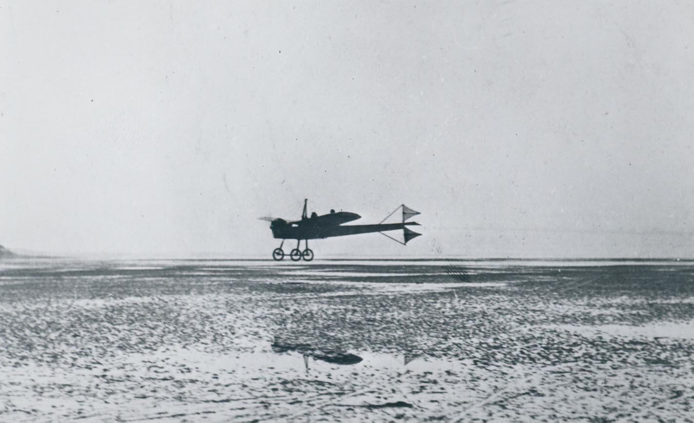 Photograph - Harry Ferguson, Ferguson Monoplane, 1909-1911