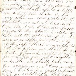 Letter - William Graham, to John Graham, Russell Creek, Victoria, 11 ...