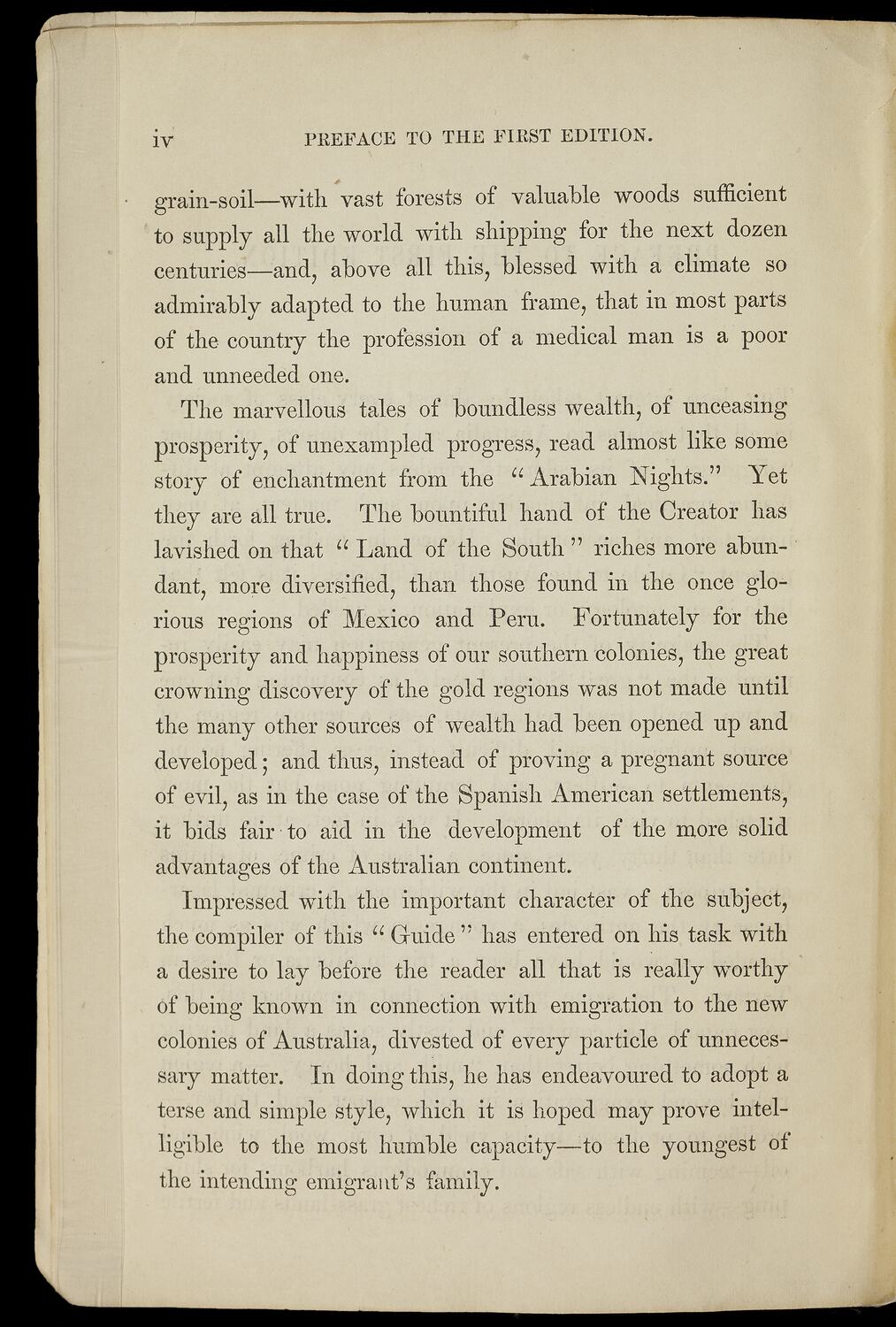 Book - John Capper, 'The Emigrant's Guide to Australia', George Philip ...