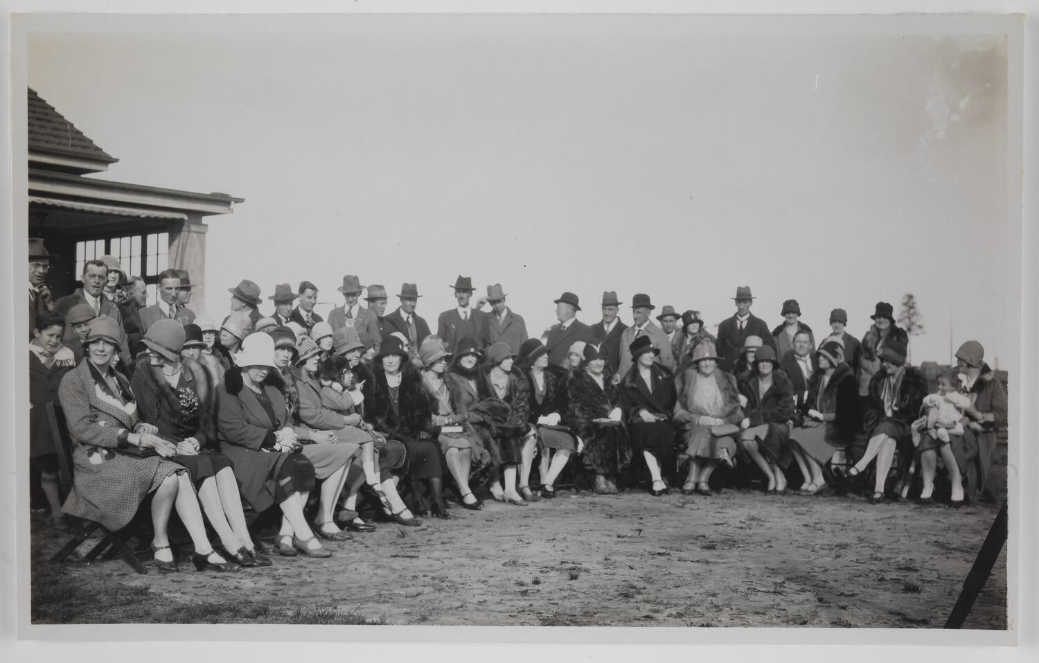 Digital Image - Crowd at Launch of 'Rouseabout' Plane, Australian Aero ...