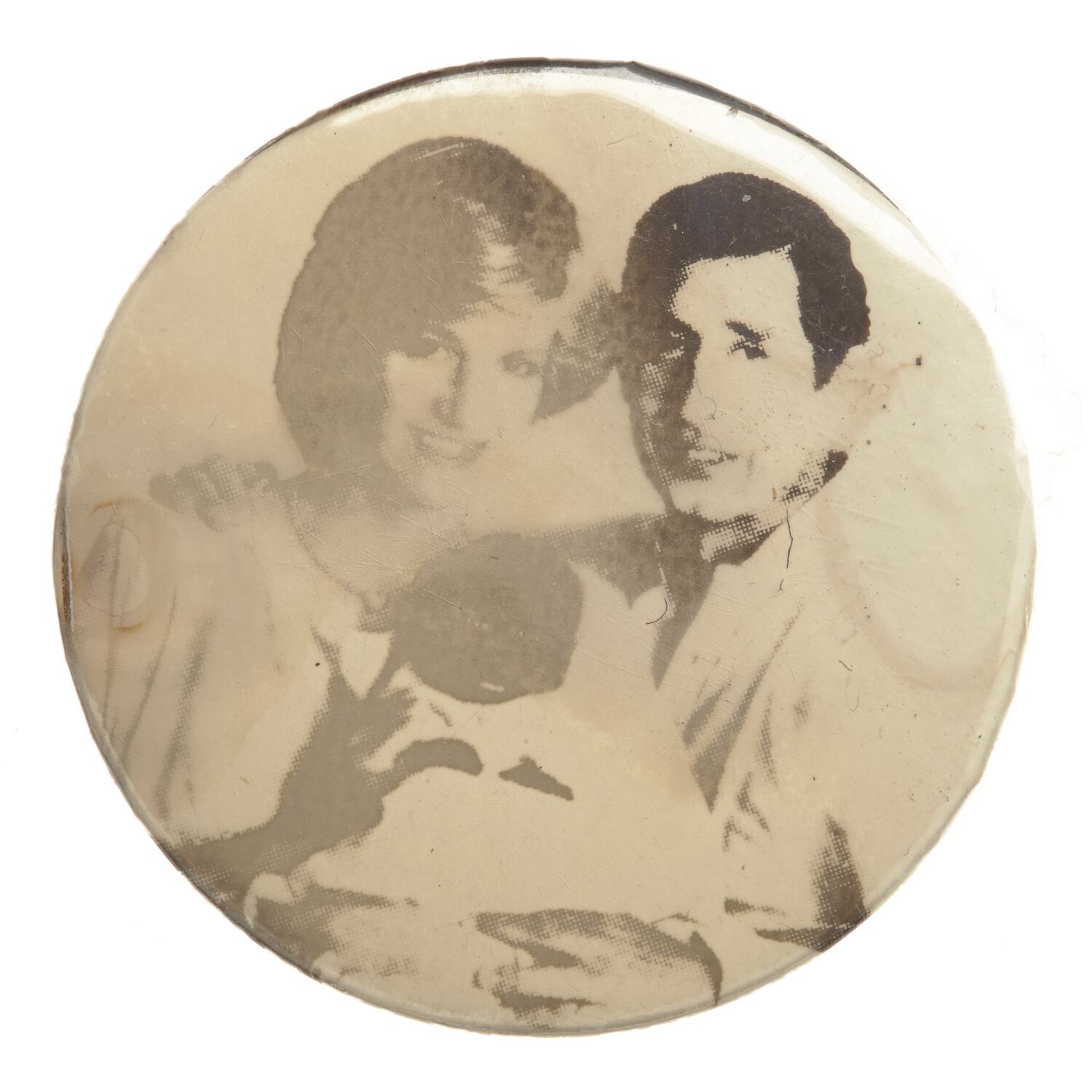 Badge - Prince Charles and Princess Diana with Prince William ...