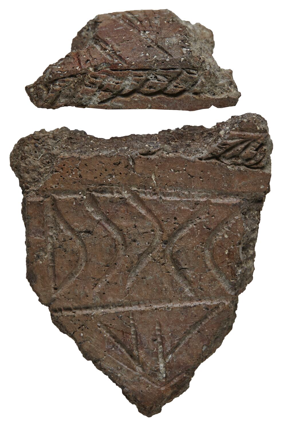 Potsherd. Watom Island, East New Britain, Papua New Guinea. c. 2850 to ...