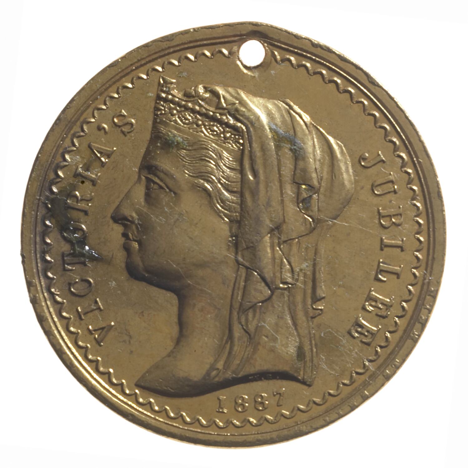 Medal - Jubilee of Queen Victoria, Australia, 1887