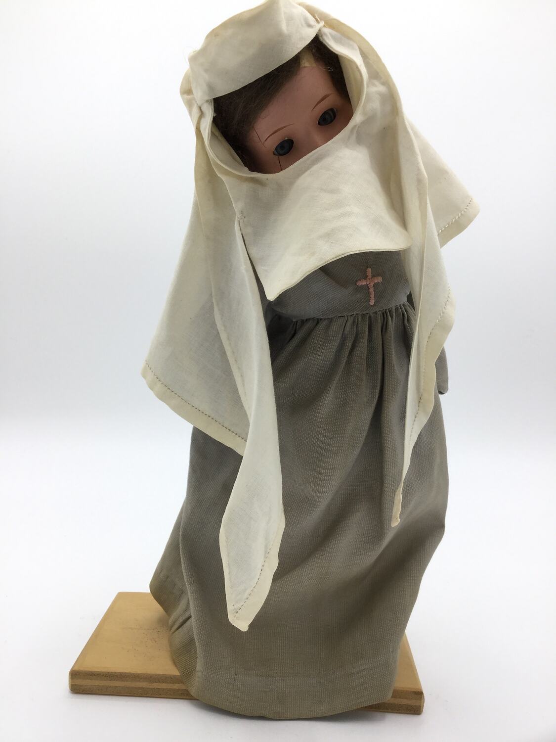 Doll - Sister of Charity, Fairfield Infectious Diseases Hospital, 1940s
