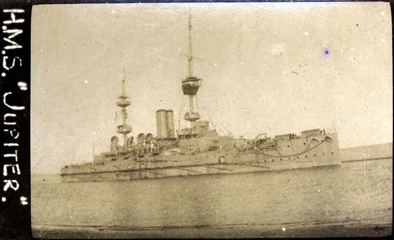 Photograph - HMS Jupiter, Egypt, World War I, 1916