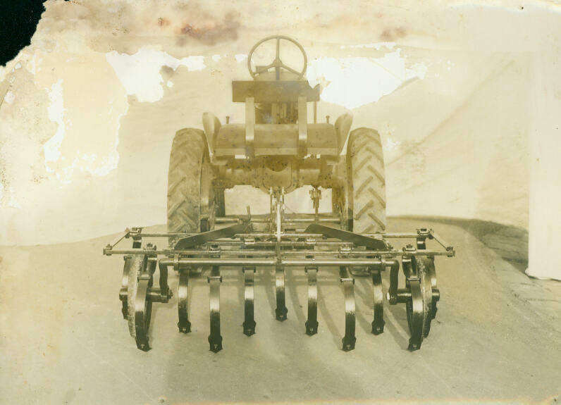 Photograph - Daniel Harvey Pty Ltd, Tractor with Cultivator, Victoria ...