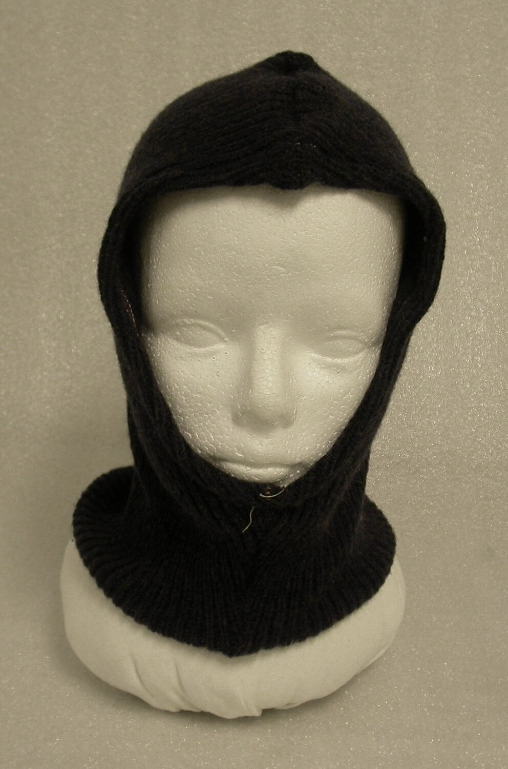 Balaclava - Dark Blue Wool, circa 1960-1979