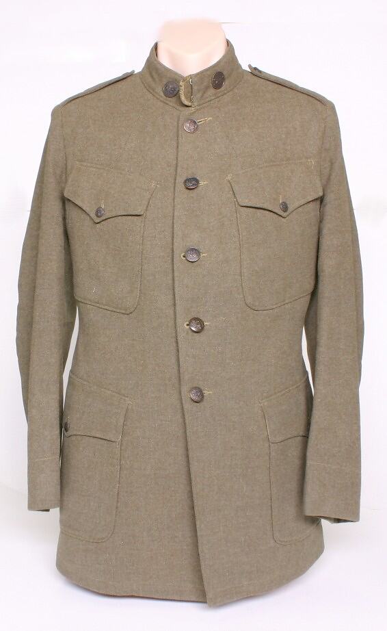 Tunic - Service Dress, United States Army Infantry, World War I, 1914-1918