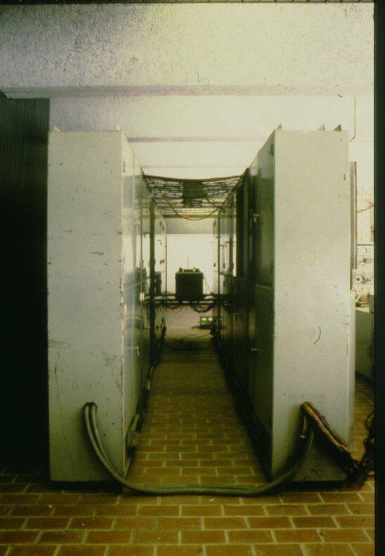 Photograph - CSIRAC Computer, End View, Caulfield, early 1980s