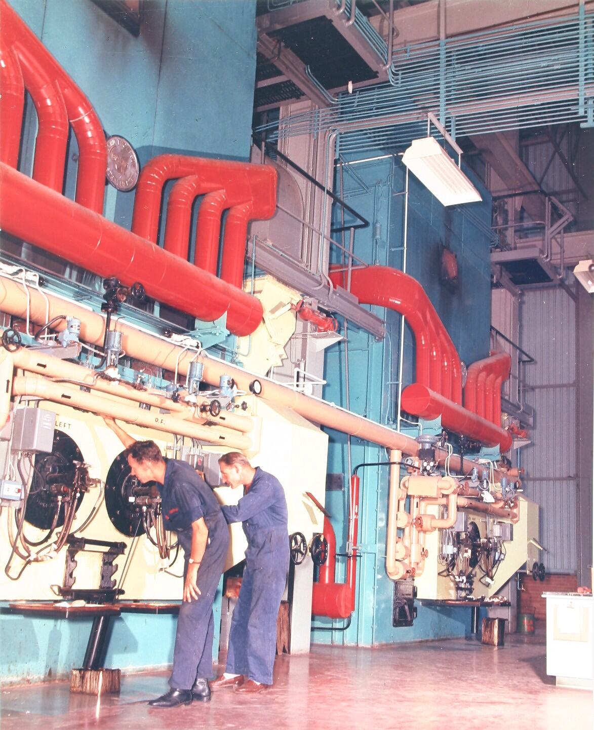 Photograph - Kodak Australasia Pty Ltd, Boiler Attendants & Thompson ...