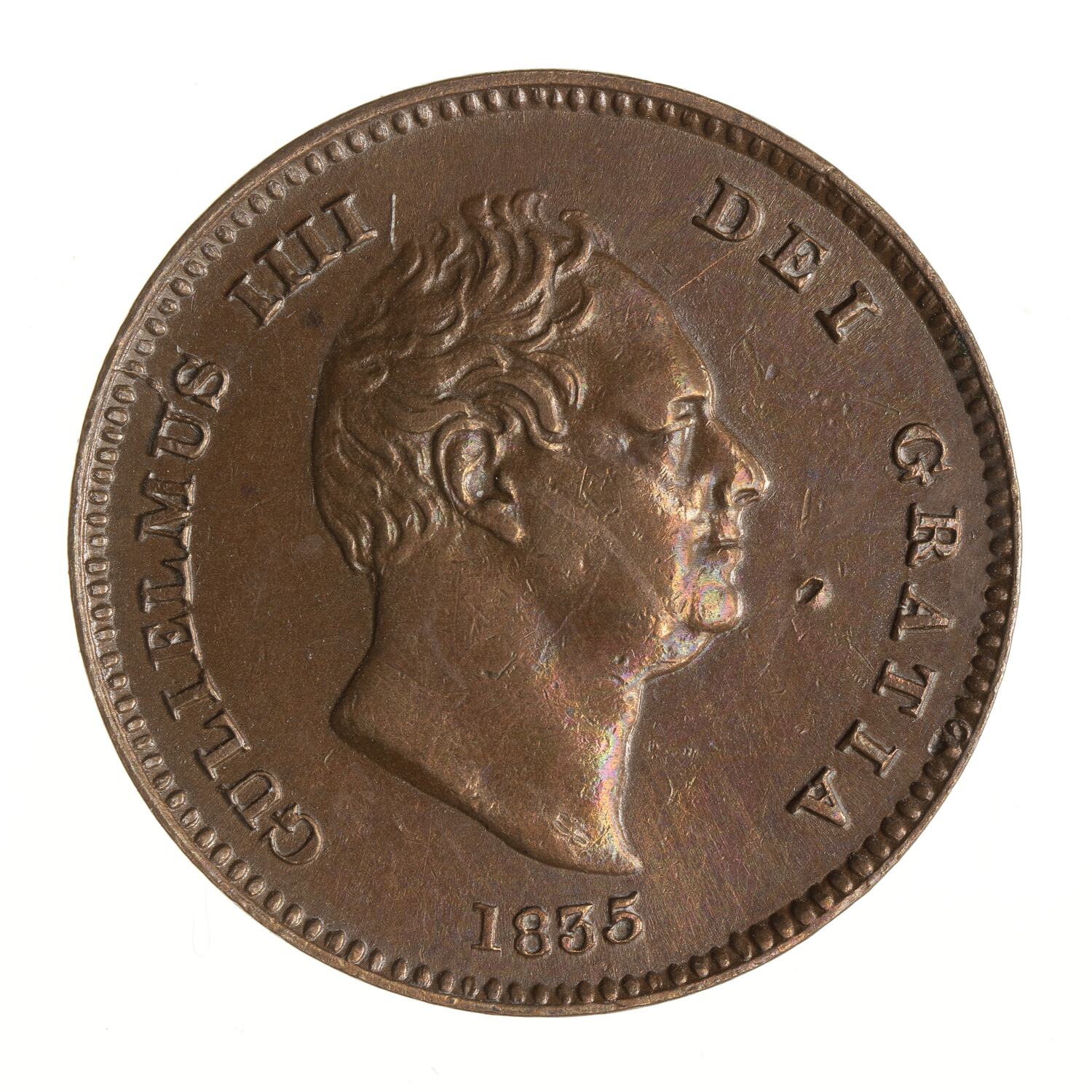 Coin - 1/3 Farthing, Malta, 1835