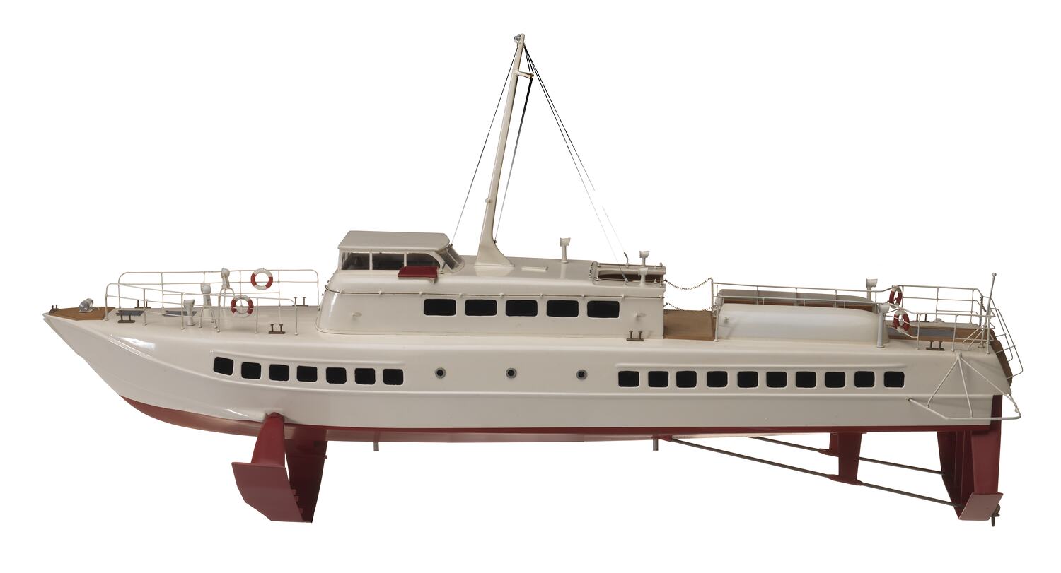 Hydrofoil Model - Rodriquez PT.50, 1967