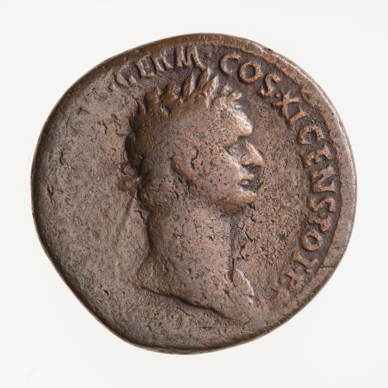 Coin - As, Emperor Domitian, Ancient Roman Empire, 85 AD