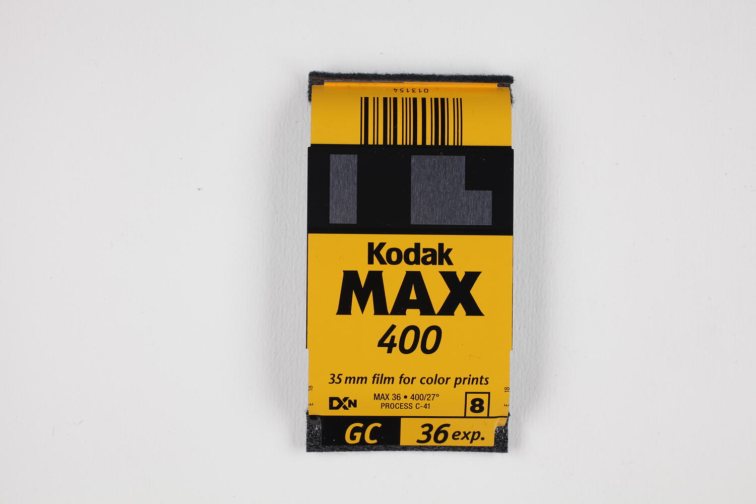 Label - Metal, Kodak Australasia Pty Ltd, 'Kodak Max 400', circa 2003