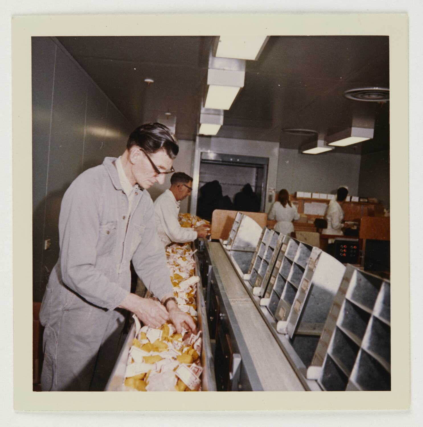 Photograph - Sorting Films for Processing, Building 20, Kodak Factory ...