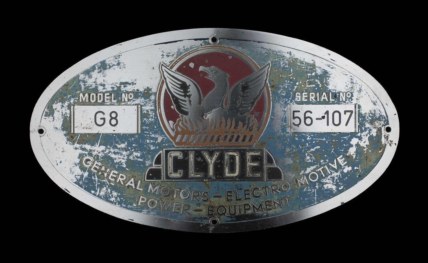 Locomotive Builders Plate - Clyde Engineering Co. Ltd., Granville Works ...