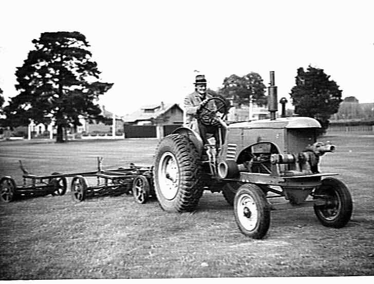 Photograph - H.V. McKay Massey Harris Tractor Fitted with Pump for Air ...